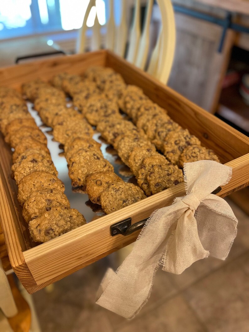 Rustic Tray Serving Tray Handmade Tray Centerpiece Home - Etsy