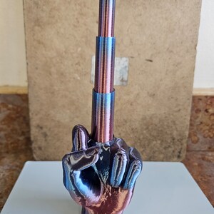 3d Printed Collapsible Middle Finger - Etsy