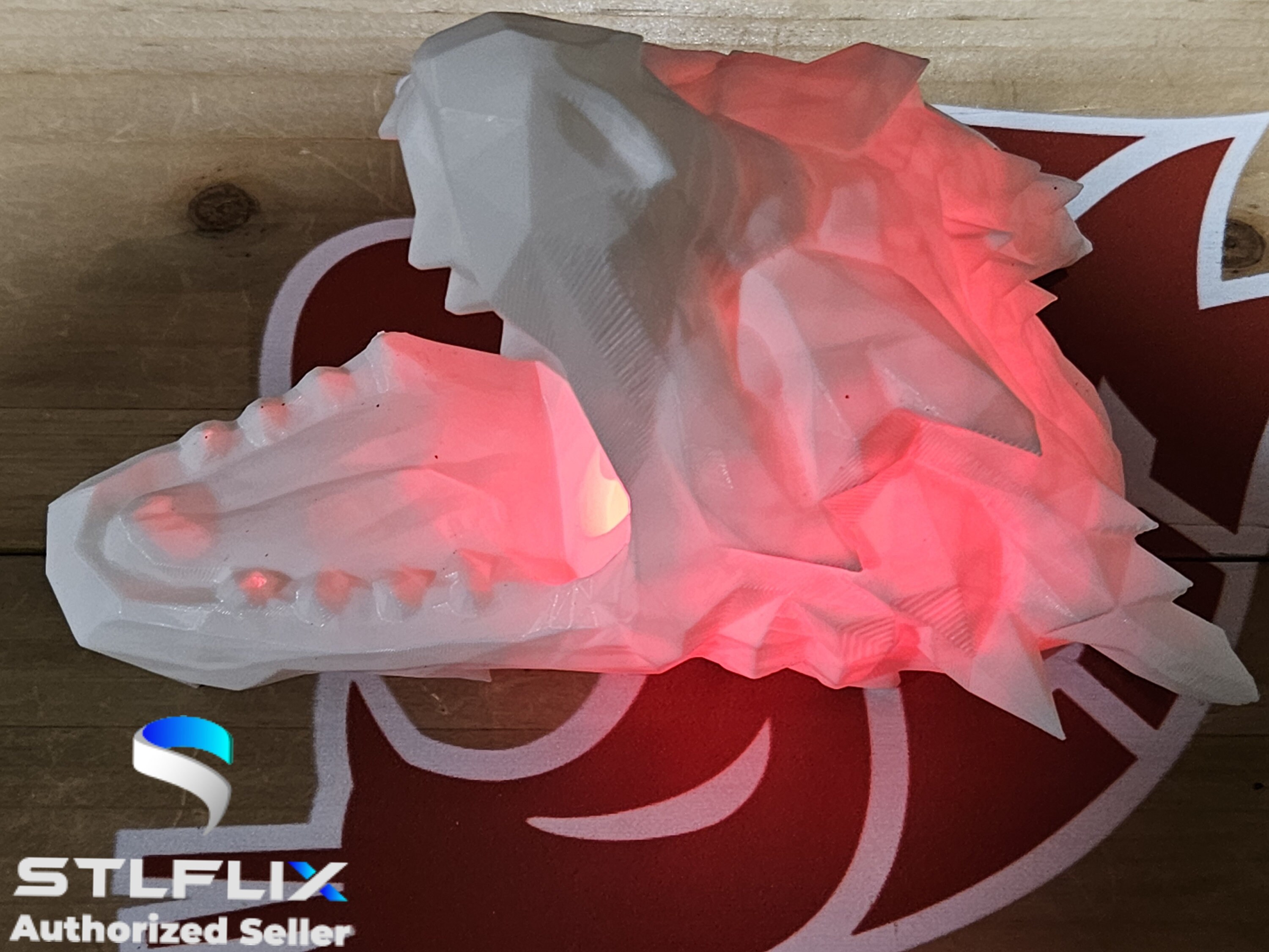 3d Printed Light up Dragon Head - Etsy
