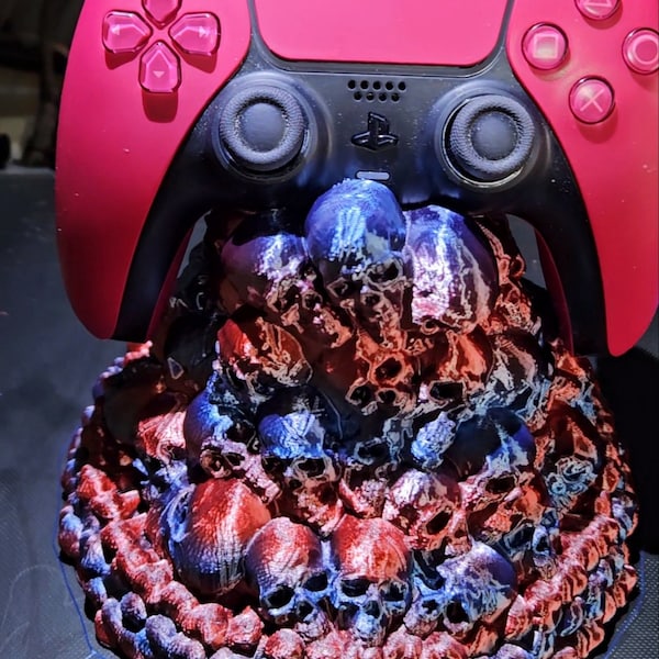 Skull Controller Stand - Etsy