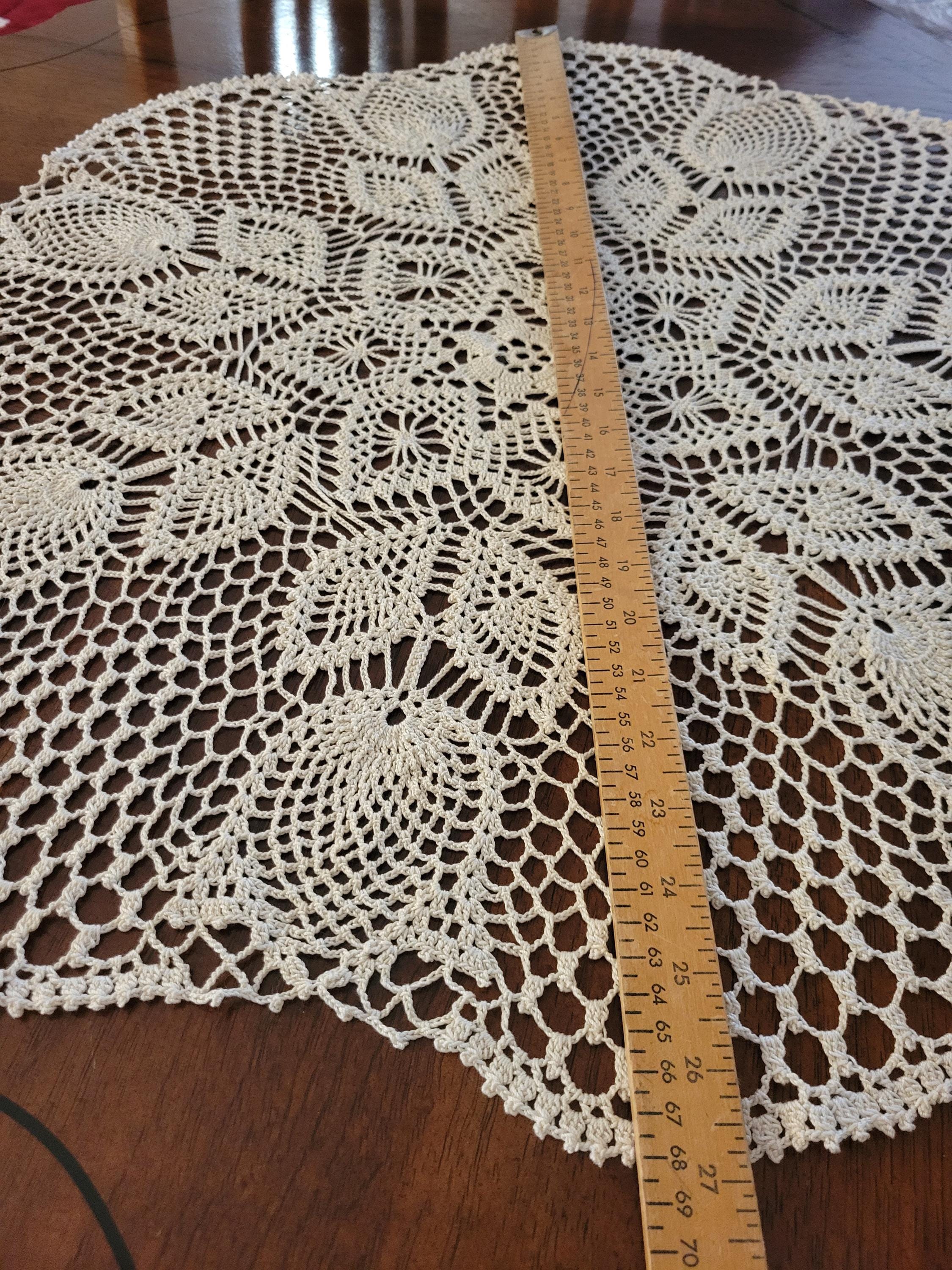 Handmade Crochet Doily | Perfect for Table Centerpiece, Elegant Home ...