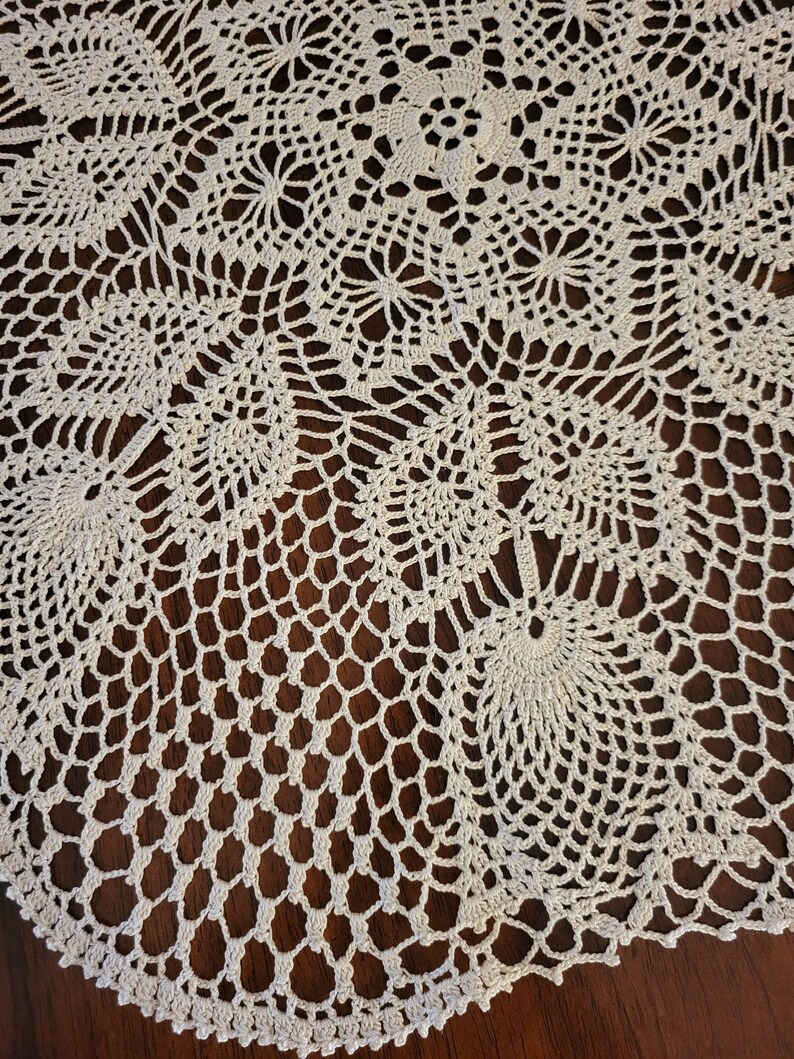 Handmade Crochet Doily | Perfect for Table Centerpiece, Elegant Home ...