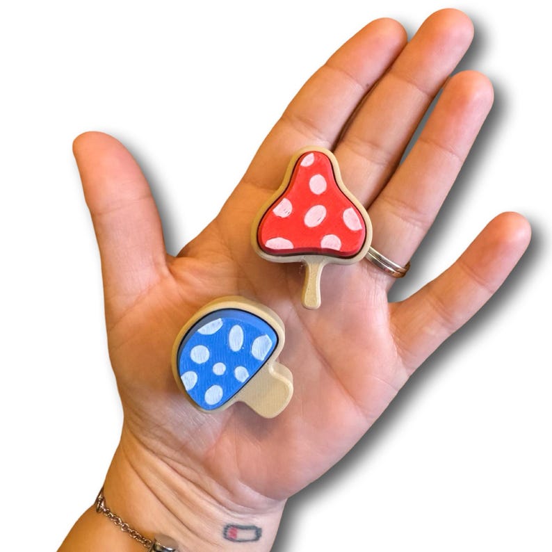 Clicker Fidget Toy Clacky Key ADHD Sensory Clicking Mushroom Frog Paw ...