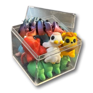 Mini Fidgets Mystery Box Baby Articulated Animals Figurine - Etsy