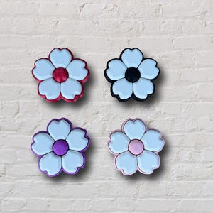 Flower Clicker Fidget Toy Floral Button Click Sensory - Etsy