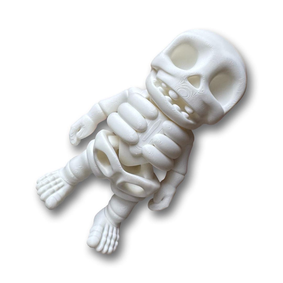Skeleton Large 8in Articulated Fidget Toy Figurine Animal - Etsy