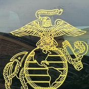 USMC Vinyl Sticker - Etsy