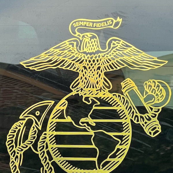 Gold Eagle Marine Decals - Etsy
