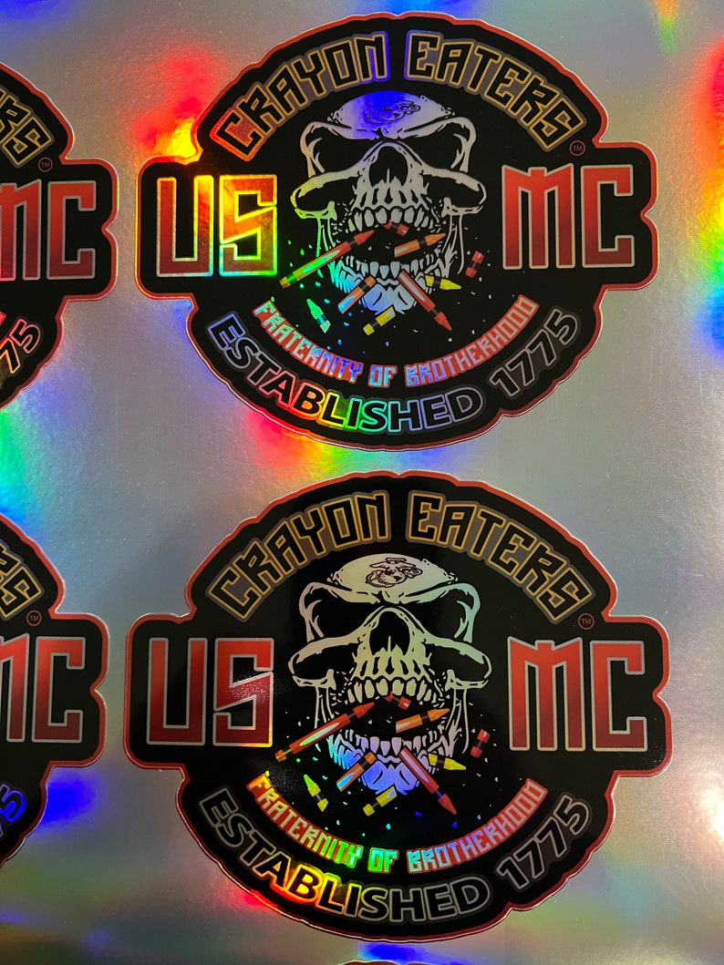 USMC Vinyl Sticker - Etsy