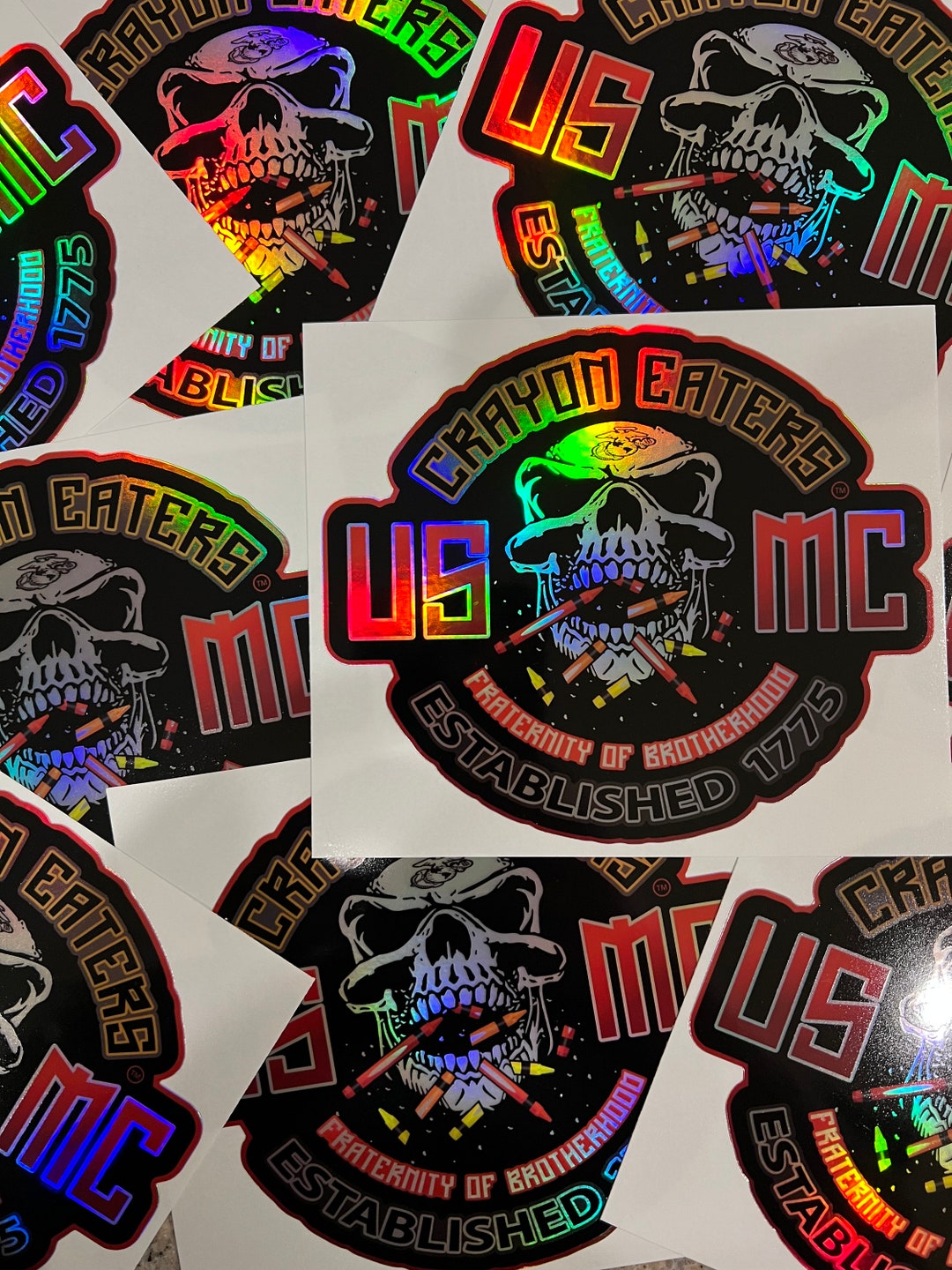 USMC Vinyl Sticker - Etsy