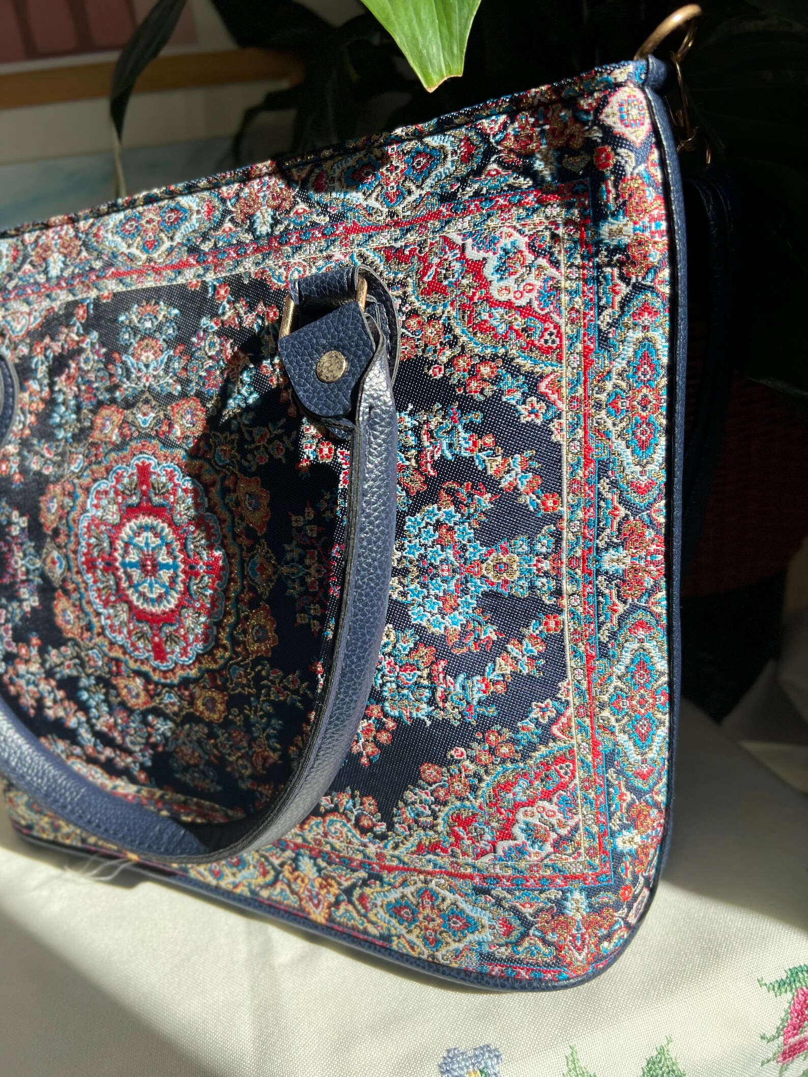 Women's Turkish Tote Bag,big Shoulder Bag ,boho Tote Bag ,vegan Leather ...