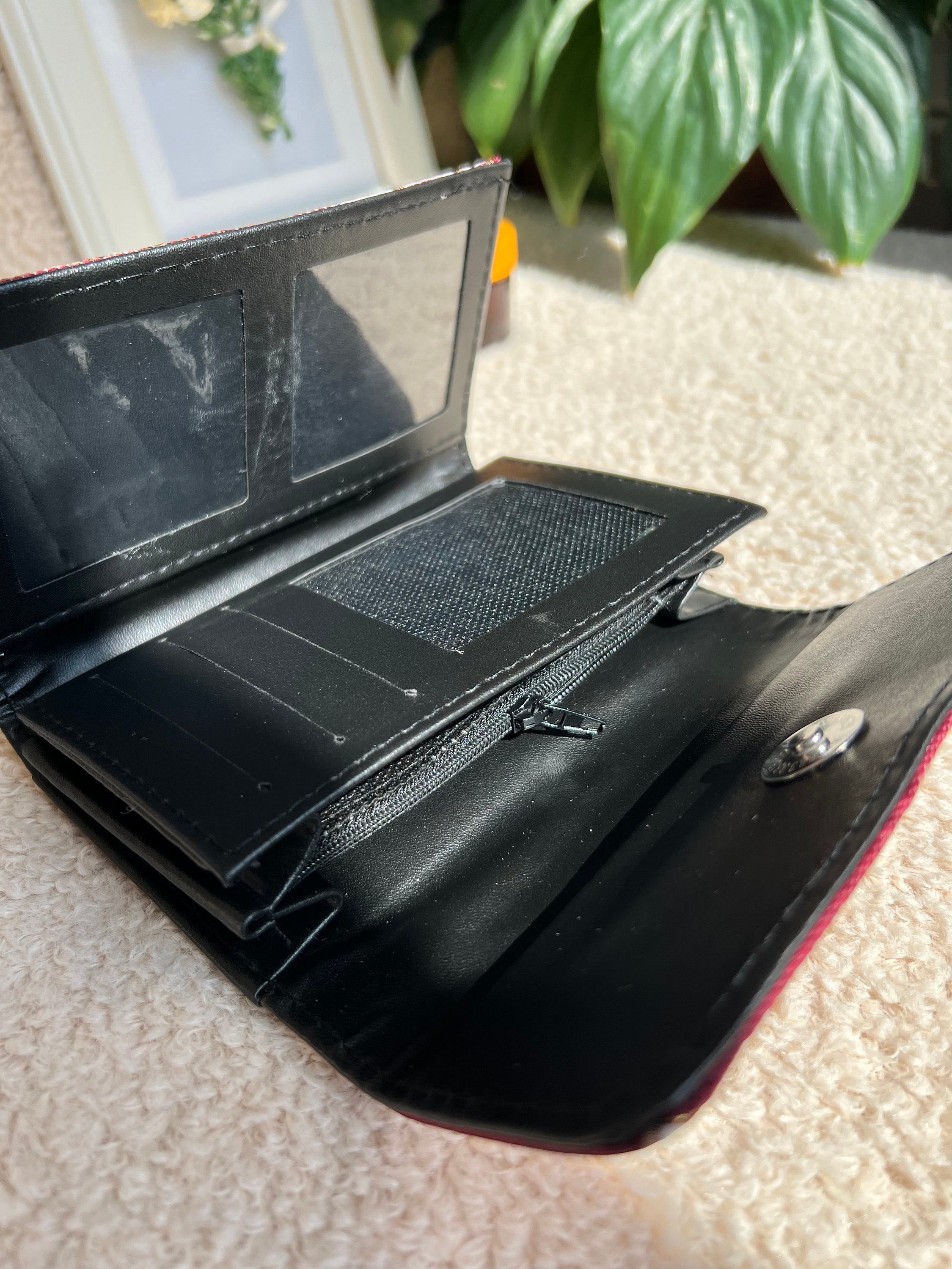 Boho Wallet, Turkish Fabric Shiny Women’s Wallet, Handmade Wallet ...