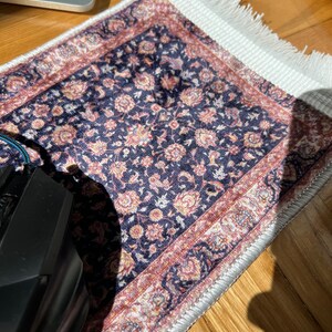 Turkish Carpet Style Mouse Pad,miniature Rug Mouse Pad, Home Office ...