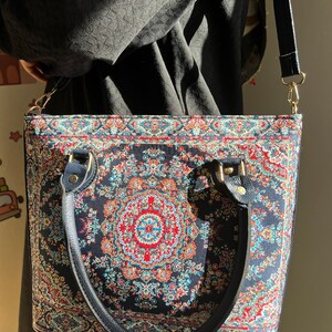 Women's Turkish Tote Bag,big Shoulder Bag ,boho Tote Bag ,vegan Leather ...