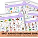 Beginning Digraph Spot and Dot | Phonics CVC Amplify Phonemic Awareness ...