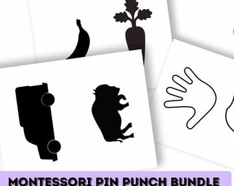Montessori Fall Pin Punch Activity | Fine Motor Preschool Toddler ...
