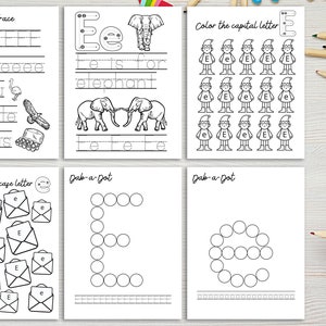 Letter of the Week E - Alphabet Learning, Preschool Worksheets ...
