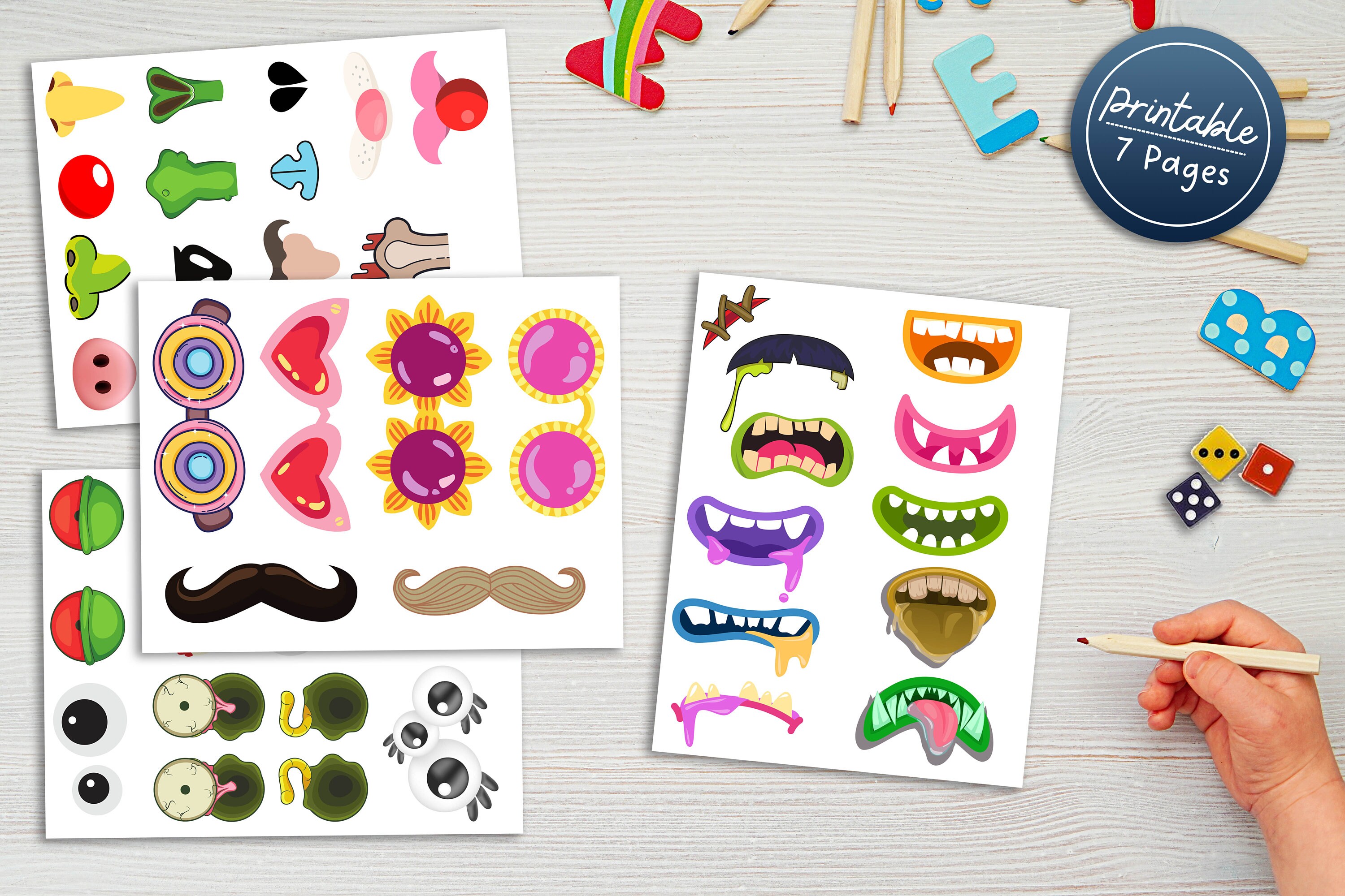 Build a Zombie Cut and Paste Fall Activity Cutting Practice - Etsy