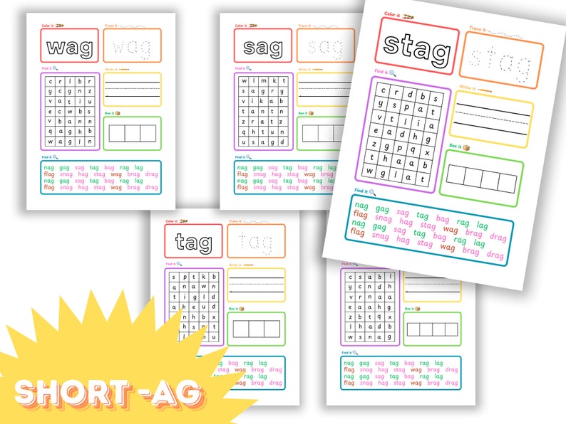 CVC Workbook| Homeschool Resources, Phonics Activity Sight Words ...