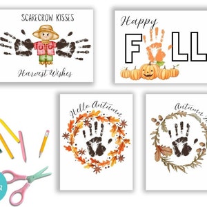 Fall Handprint Craft | Fall Handprint Art, Craft for Kids, Autumn ...