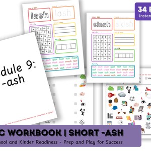 CVC Workbook| Homeschool Resources, Phonics Activity Sight Words ...