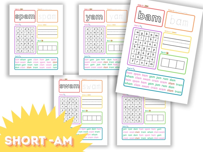 CVC Workbook| Homeschool Resources, Phonics Activity Sight Words ...