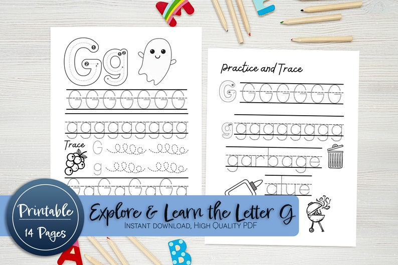 Letter of the Week G Alphabet Learning, Preschool Worksheets, Printable ...