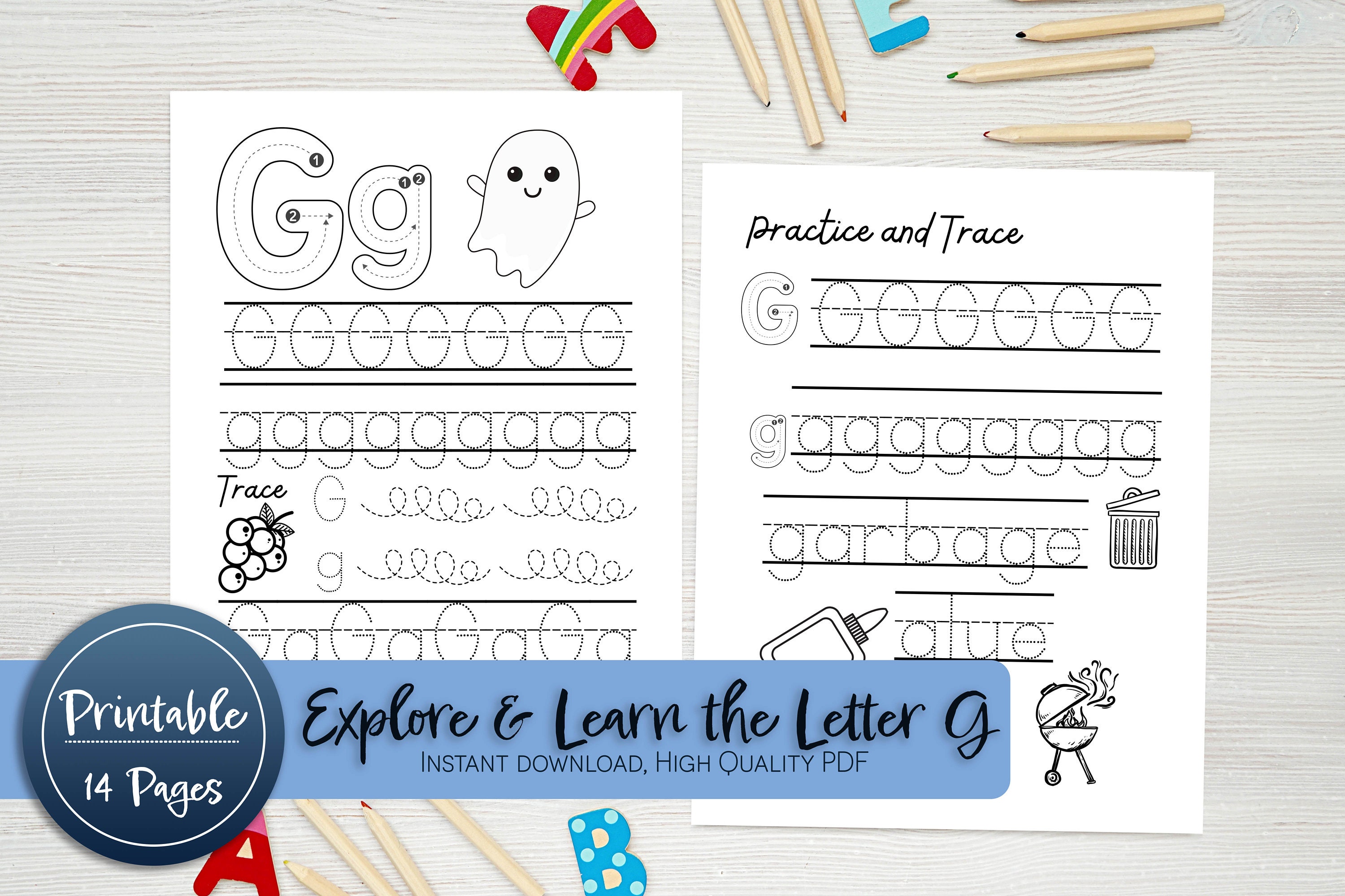 Letter of the Week G Alphabet Learning, Preschool Worksheets, Printable ...