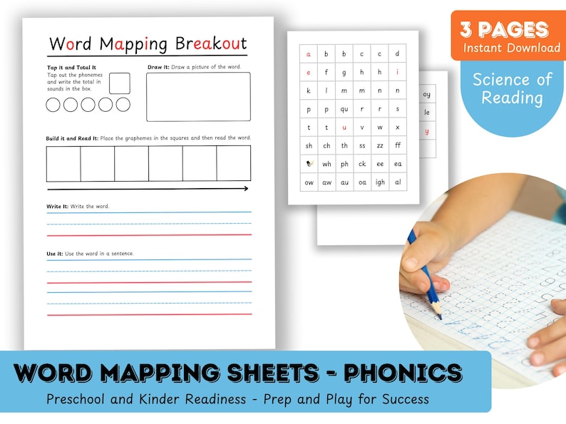 CVC Word Group Lists | Phonics CVC Amplify Phonemic Awareness ...