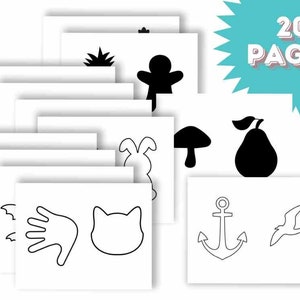 Montessori Pin Punch Bundle | Fine Motor Activity Preschool Toddler ...