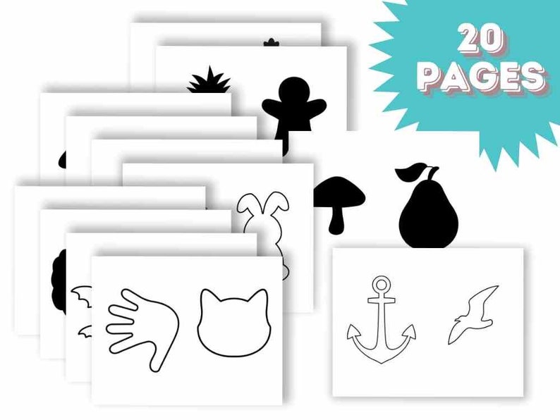 Montessori Pin Punch Bundle | Fine Motor Activity Preschool Toddler ...