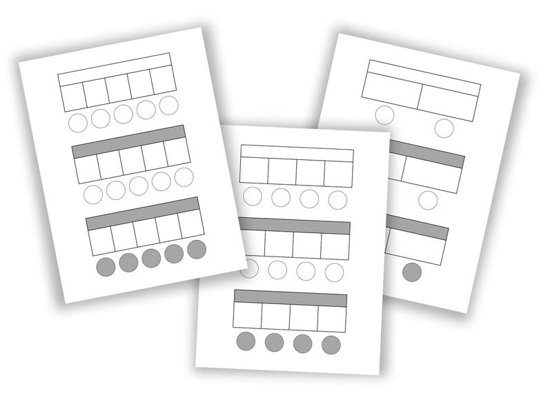 Sound Elkonin Boxes Blank Word Work CVC Phonemic Awareness | Early ...