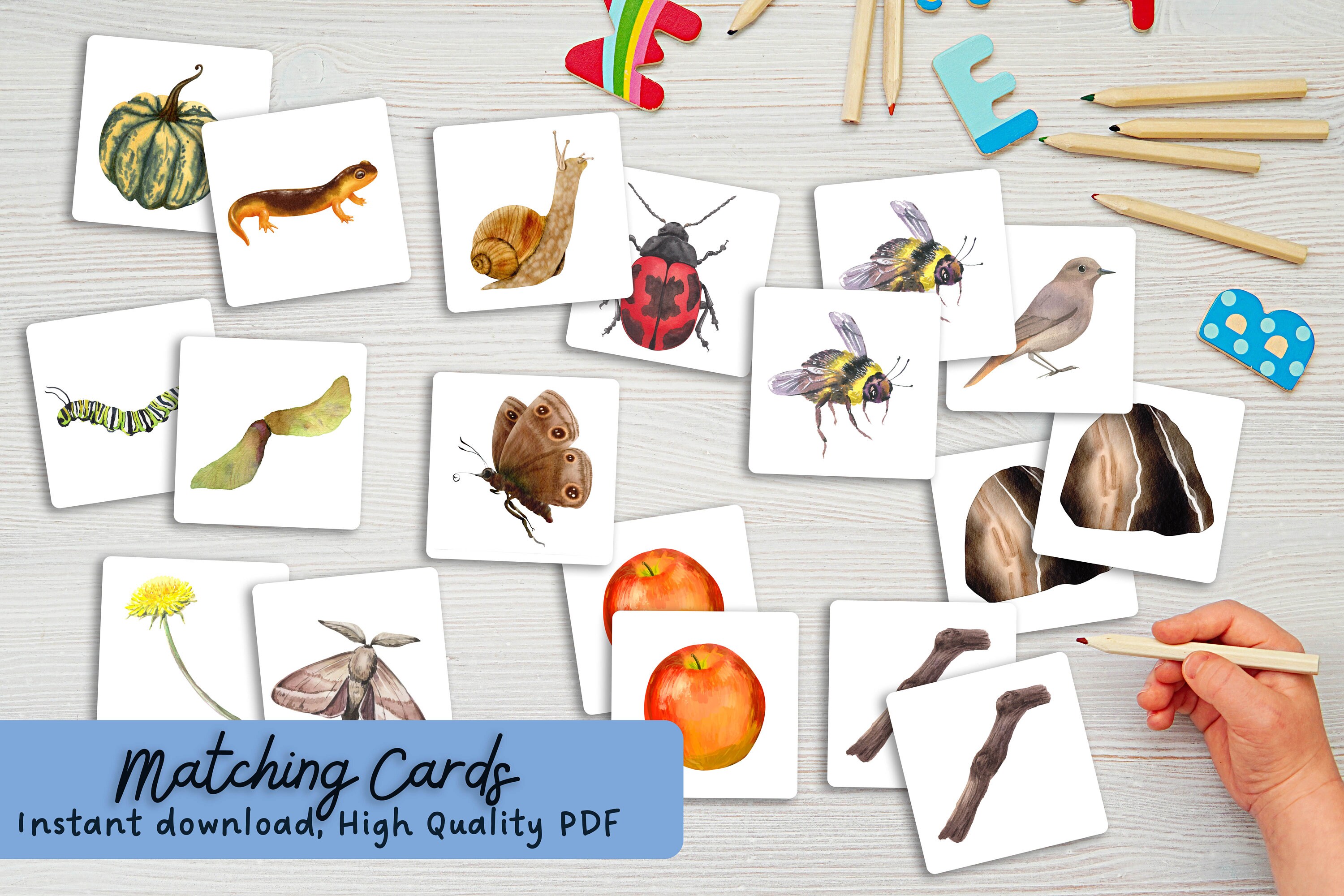 Nature Exploration Forest School Counting Preschool Classroom Math ...