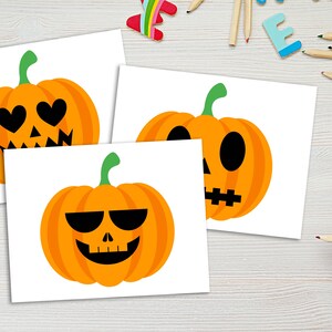 Build a Pumpkin | Cut and Paste Fall Activity Early Shapes Education ...