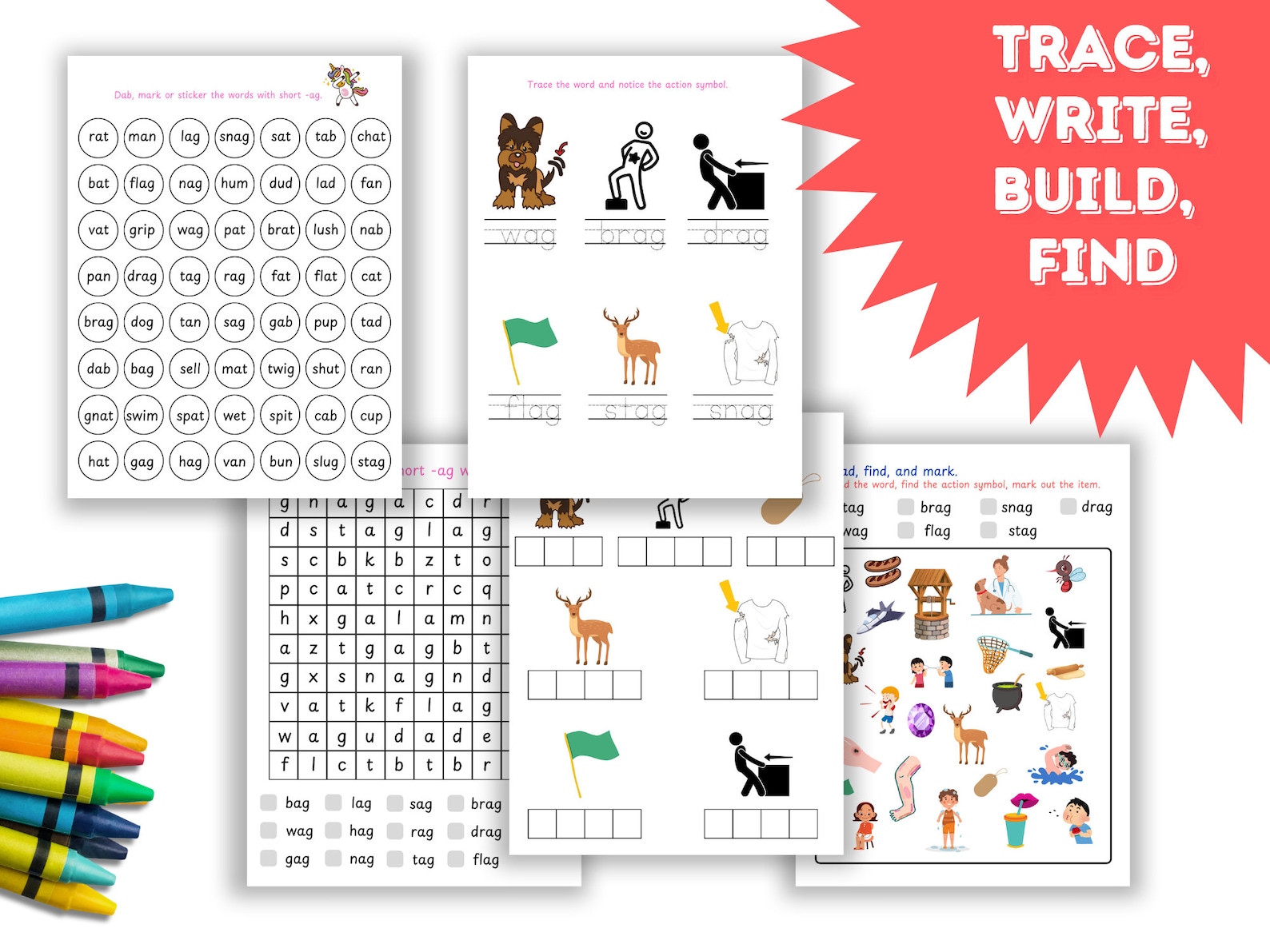 CVC Workbook| Homeschool Resources, Phonics Activity Sight Words ...