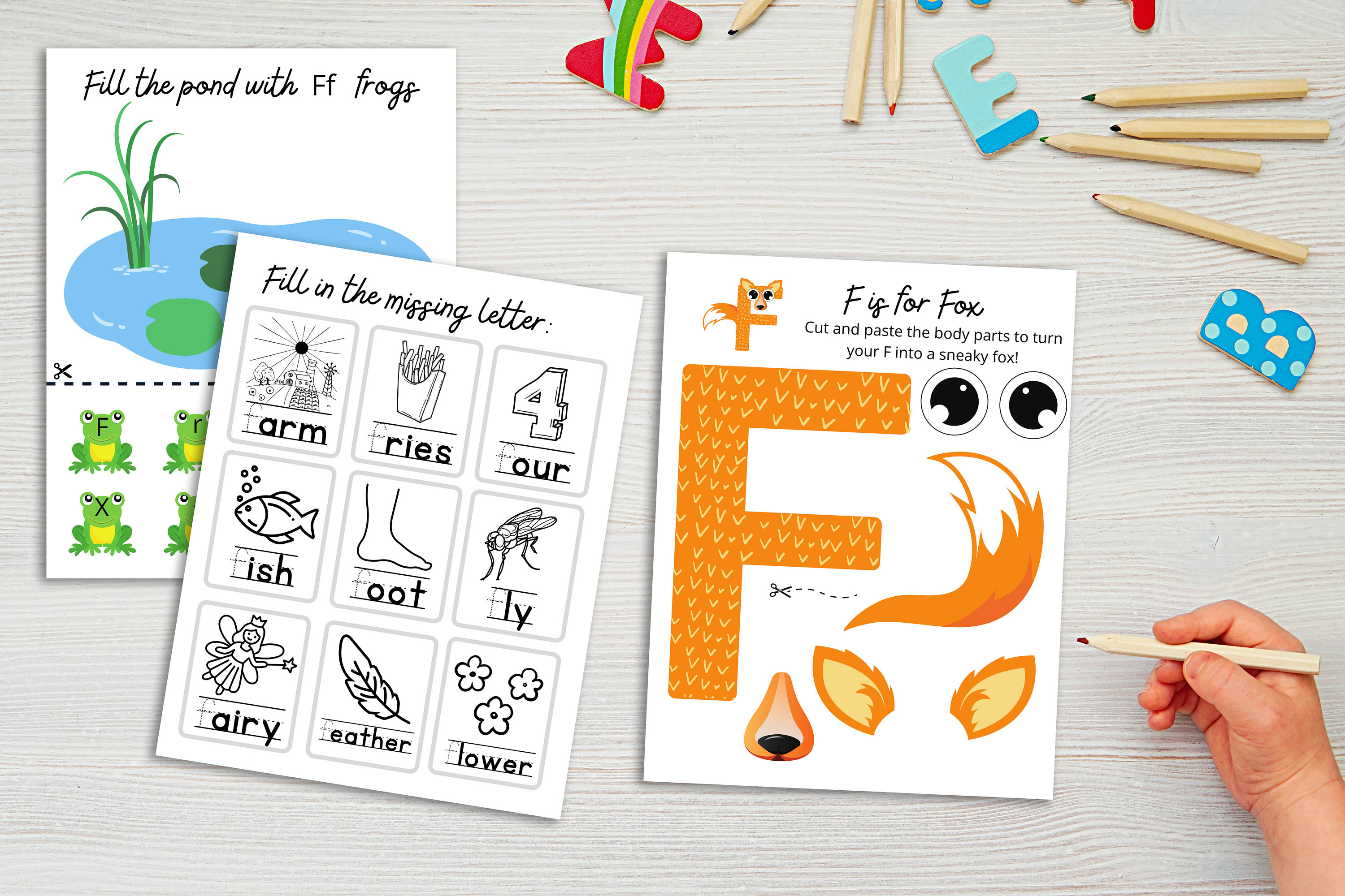 Letter of the Week F Alphabet Learning, Preschool Worksheets, Printable ...