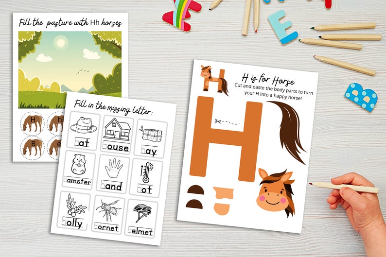 Letter of the Week H Alphabet Learning, Preschool Worksheets, Printable ...