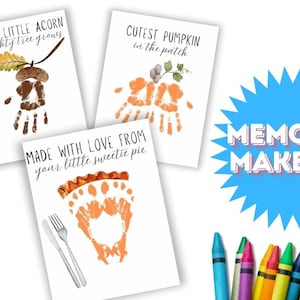 Fall Handprint Craft | Fall Handprint Art, Craft for Kids, Autumn Craftivity, Template ...