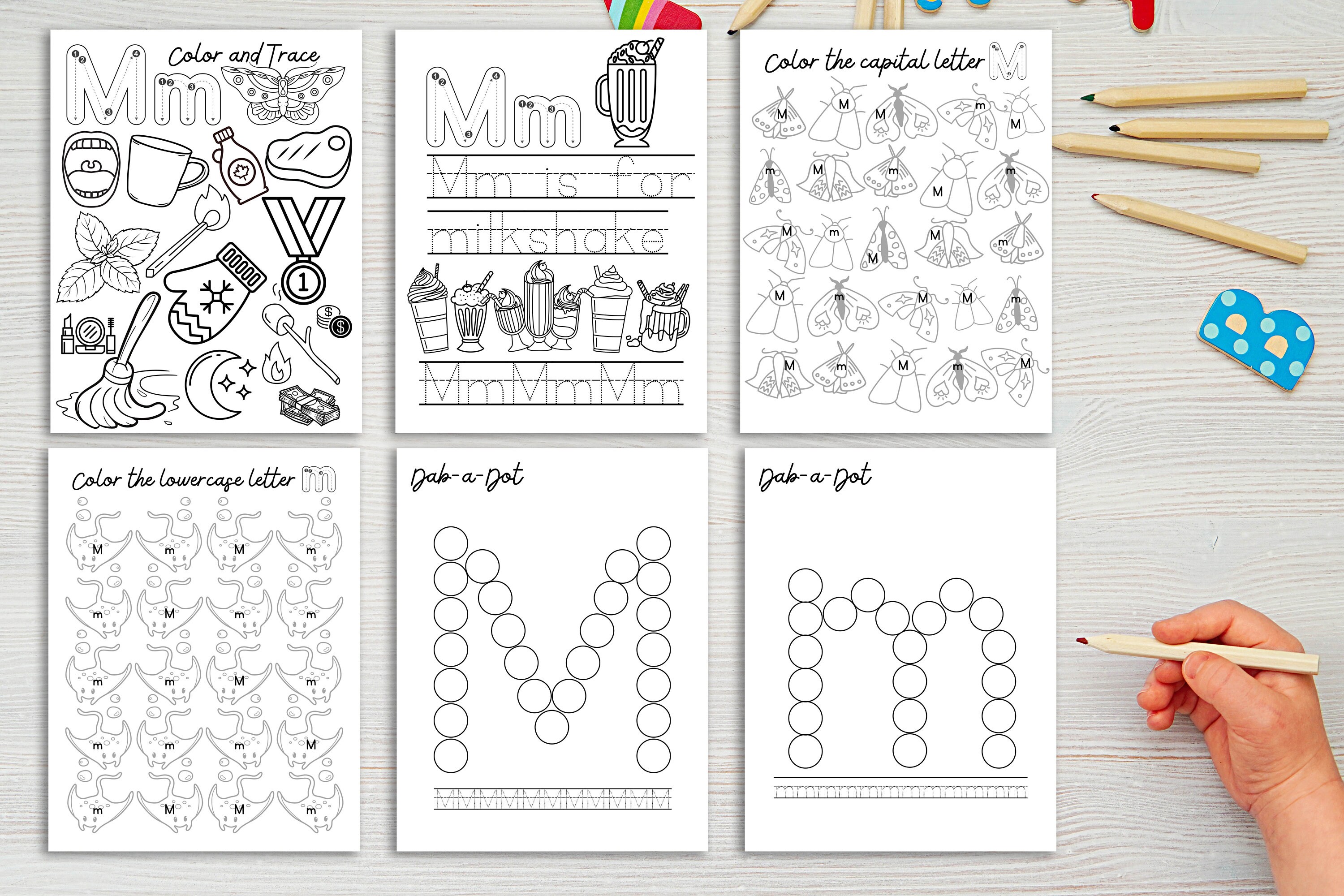Letter of the Week M Alphabet Learning, Preschool Worksheets, Printable ...