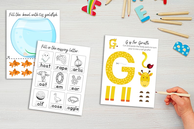 Letter of the Week G Alphabet Learning, Preschool Worksheets, Printable ...