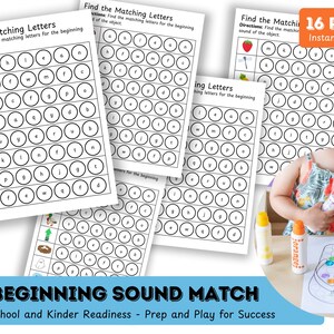 Beginning Sound Worksheets | Phonics CVC Amplify Phonemic Awareness ...