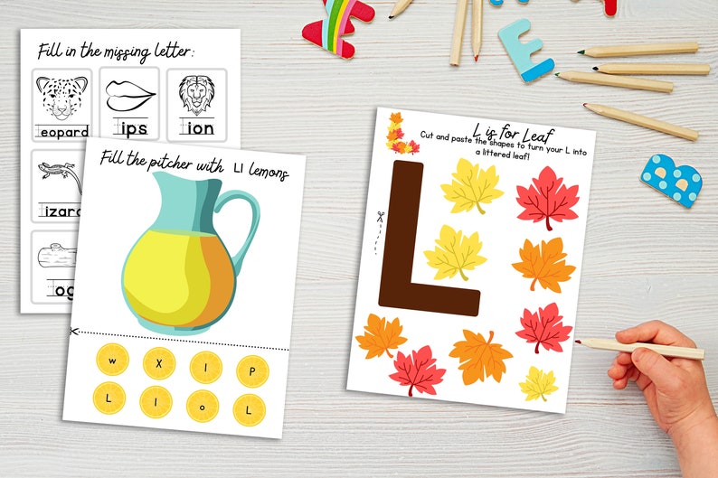 Letter of the Week L Alphabet Learning, Preschool Worksheets, Printable ...