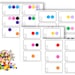 Counting and Color Activity With Pompoms, Numbers 1-10, Matching Colors ...