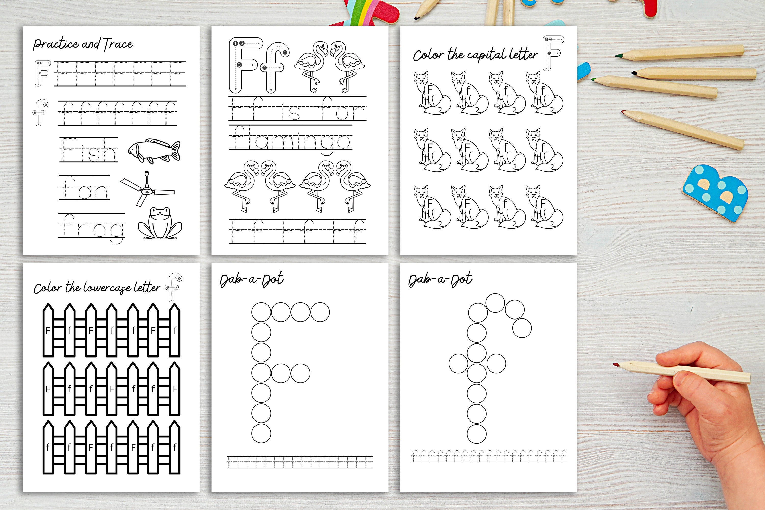 Letter of the Week F Alphabet Learning, Preschool Worksheets, Printable ...