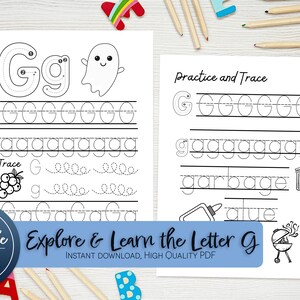 Letter of the Week G - Alphabet Learning, Preschool Worksheets ...