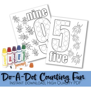Do A Dot Printable | Preschool Printable Activity, Coloring, Fine Motor ...