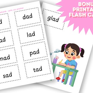 CVC Workbook| Homeschool Resources, Phonics Activity Sight Words ...