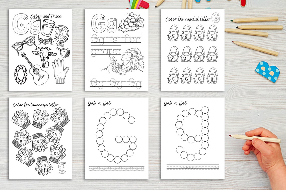 Letter of the Week G Alphabet Learning, Preschool Worksheets, Printable ...