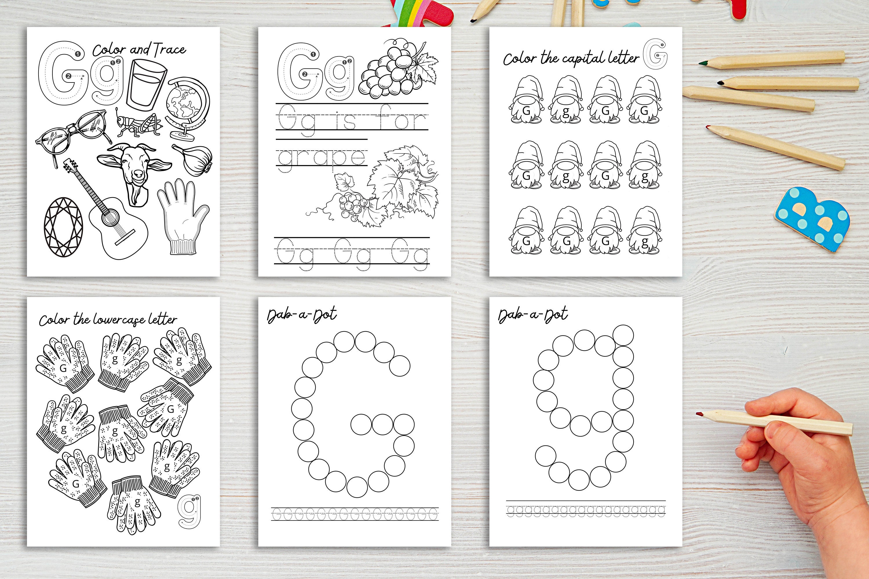 Letter of the Week G Alphabet Learning, Preschool Worksheets, Printable ...