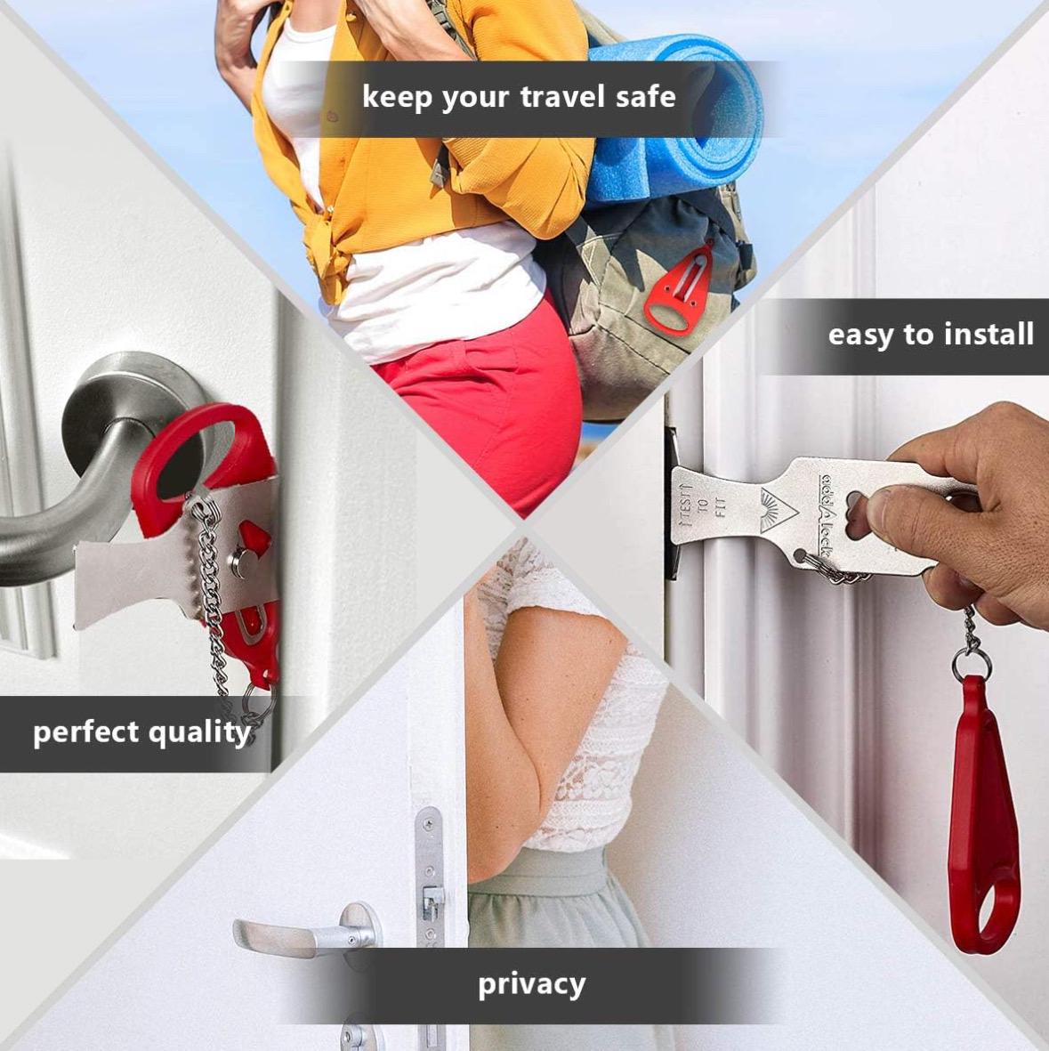 Portable Door Lock - Etsy
